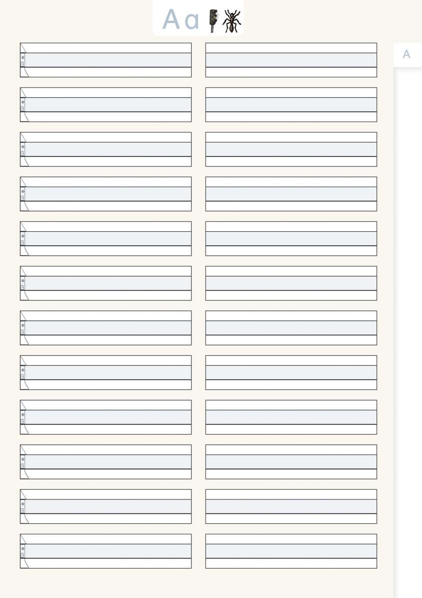 Mein eigenes Wörterheft mit ABC-Register - Lineatur 2 für die 2. Klasse ...